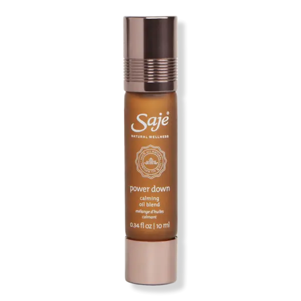 SAJE NATURAL WELLNESS Power Down Calming Roll-on Oil Blend Power Down