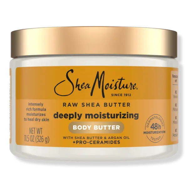 SHEAMOISTURE Raw Shea Butter Deeply Moisturizing Body Butter