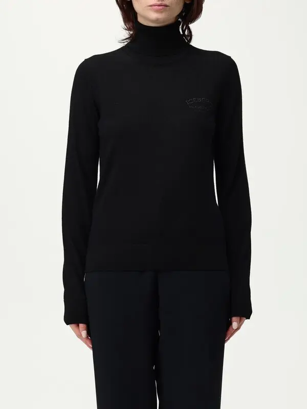 Iceberg Pullover Sweater - Black