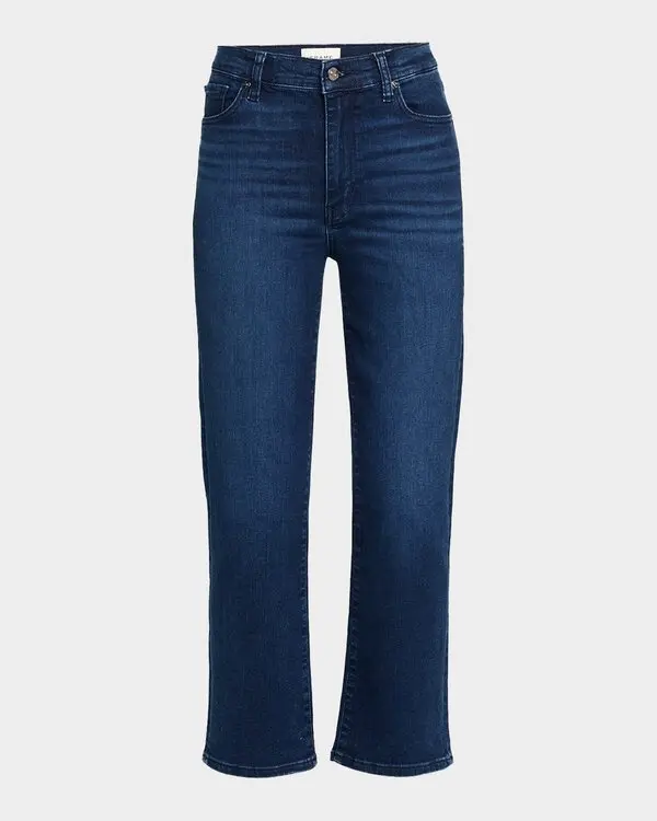 FRAME Le Sleek Straight Jeans - Mdblue