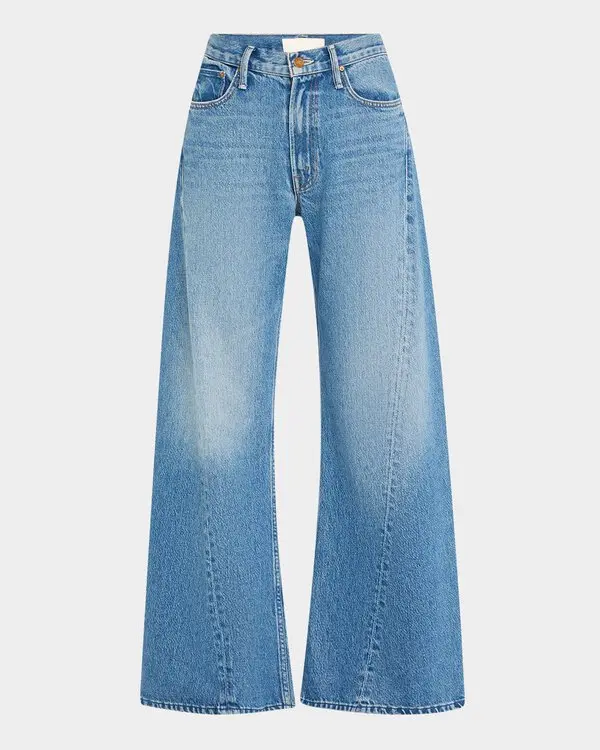 MOTHER The Lemon Twist Wide Leg Jeans