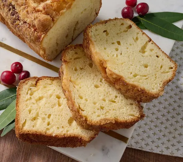 BREAD & BREAD Sh11/10 1.5lb Fresh Baked Crumb Cake