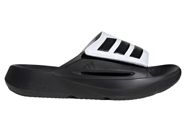 Adidas Lightblaze Slides - Core Black/cloud White