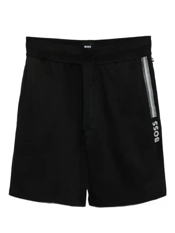 Hugo Boss Logo-printed Shorts