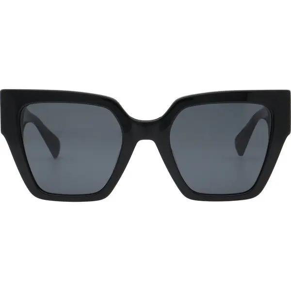 All Saints Bibi Square Sunglasses - Gloss Black