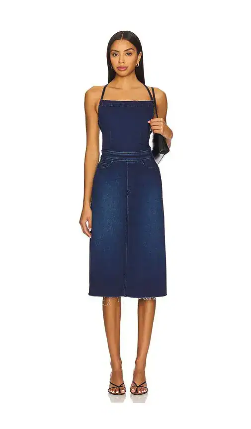 Buy MOTHER The Back Midi Dress - Homecoming High At 50% Off | Editorialist