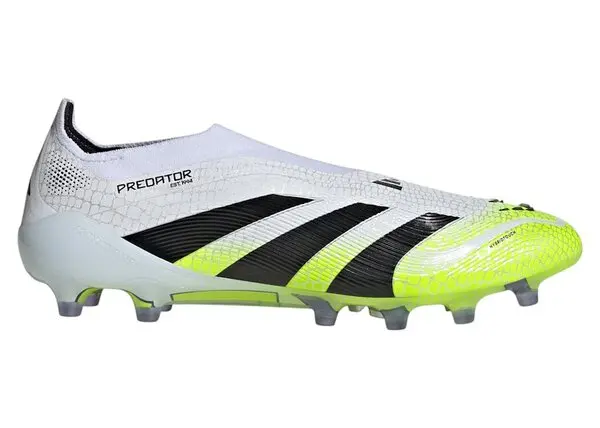 Adidas Predator Elite Laceless Ag - Cloud White/core Black/lucid Lemon