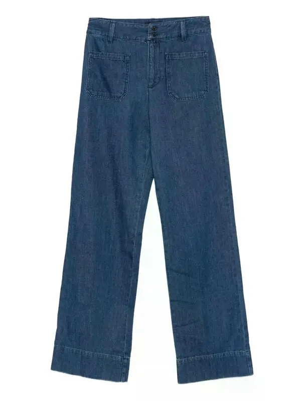 A.p.c. Cotton Patch-pocket Trousers