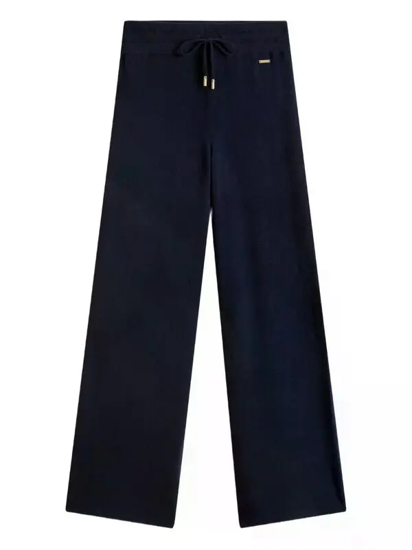 Woolrich Knitted Straight Trousers - Blue