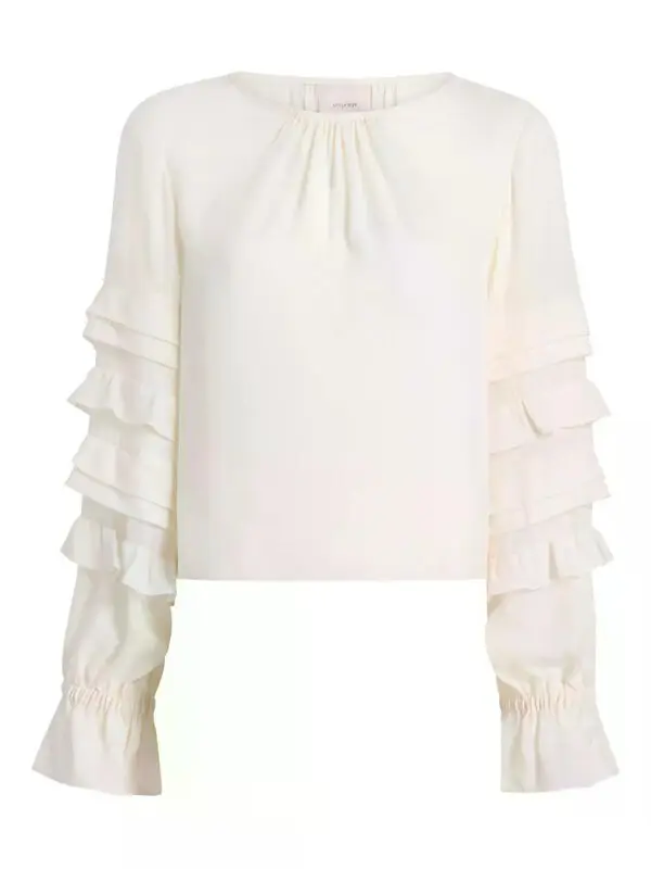 Cinq À Sept Tiered Ruffle Blouse