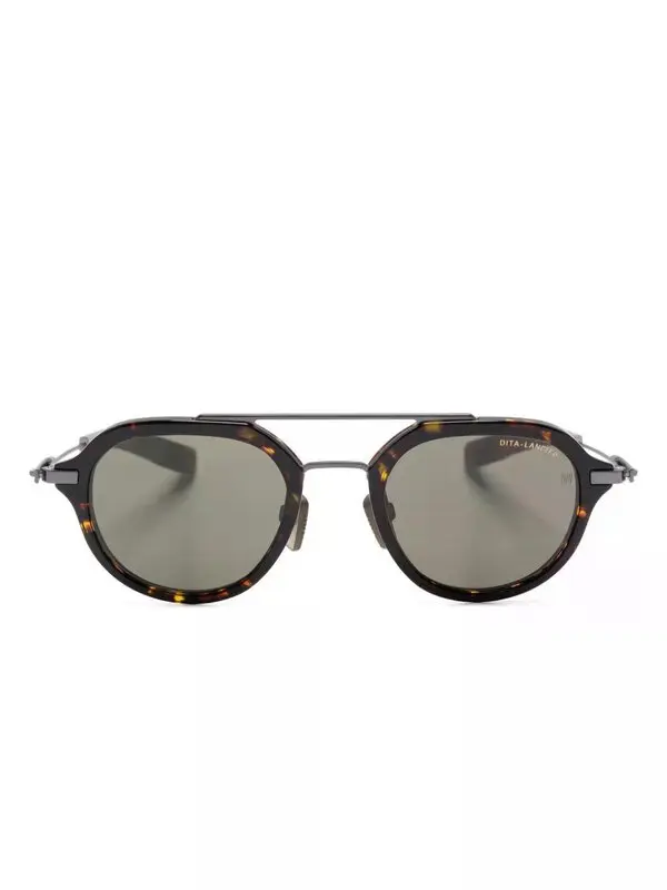 Dita Round Frame Sunglasses