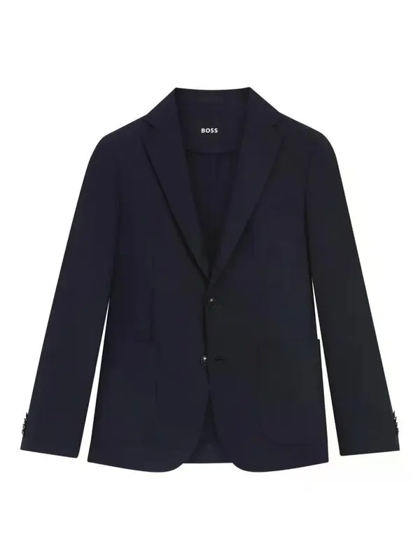 Hugo Boss Two-pockets Blazer - Blue