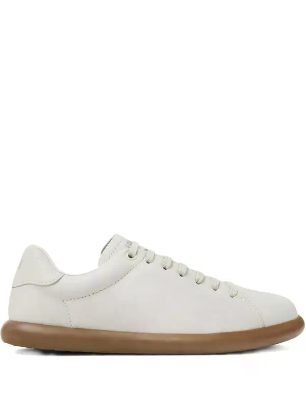 Camper Leather Lace-up Trainers - White