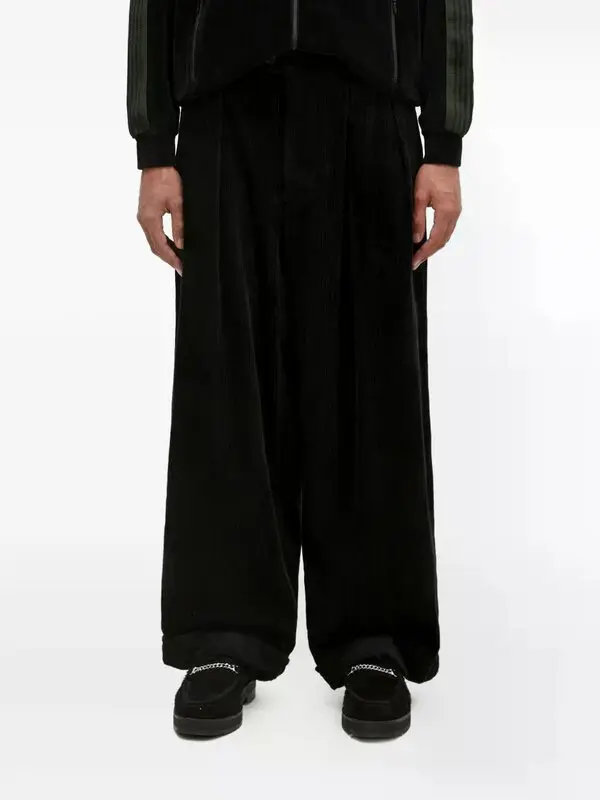 Engineered Garments Pleated Wide Leg Trousers