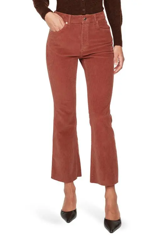 DL1961 Bridget Instasculpt Raw Hem Ankle Bootcut Corduroy Jeans