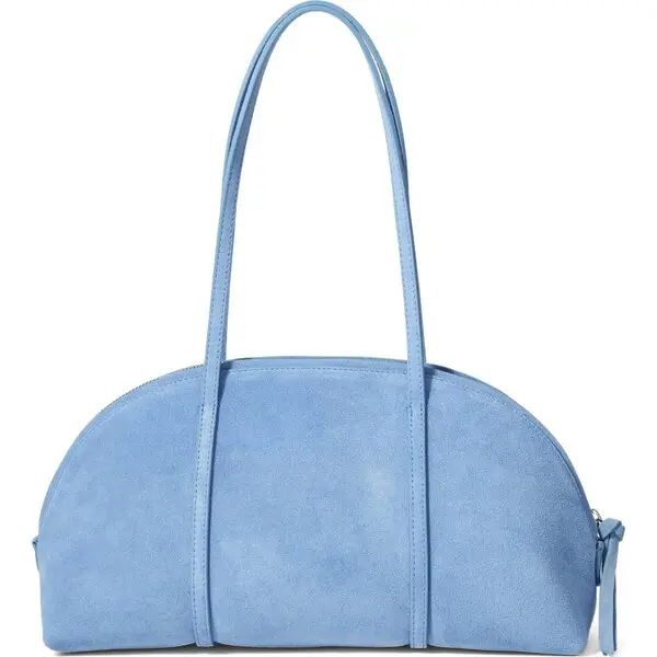 & Other Stories Medium Suede Bowling Bag