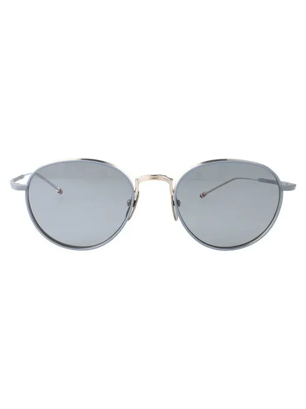 Thom Browne Round Frame Sunglasses - Silver