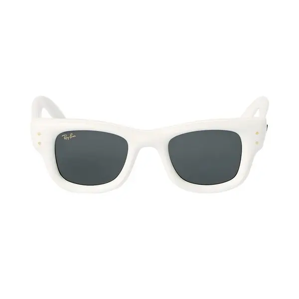 Ray-ban X A$ap Rocky Puffer Wayfarer Sunglasses - White