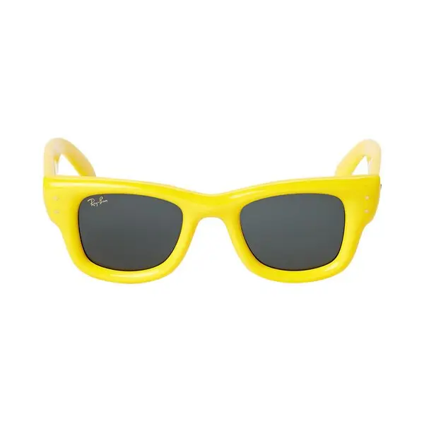 Ray-ban X A$ap Rocky Puffer Wayfarer Sunglasses - Yellow