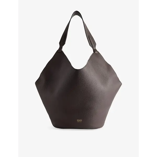 Khaite Lotus Large Leather Tote Bag