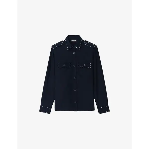 Zadig&Voltaire Rhinestone-embellished Overshirt