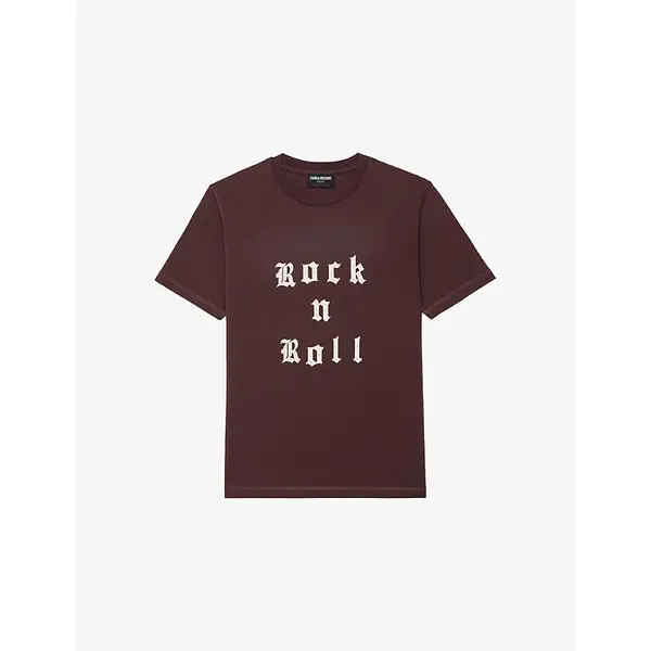 Zadig&Voltaire Edwin Rhinestone-embellished T-shirt - Candy