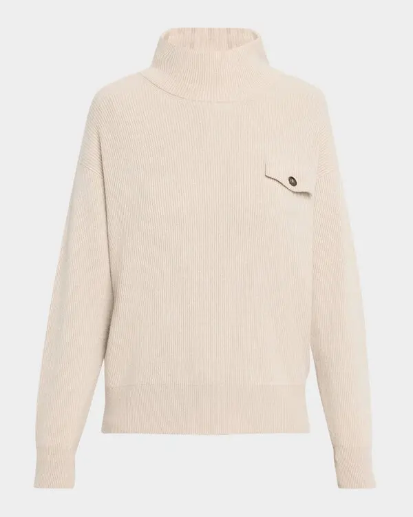 Brunello Cucinelli Cashmere Mock-neck Sweater