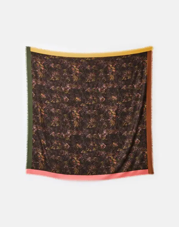 Lafayette 148 New York Impression Print Cashmere Silk Scarf