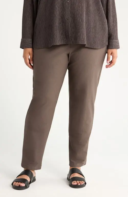 Eileen Fisher Slim Ankle Pant - Rye