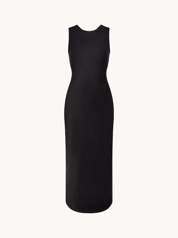 another tomorrow black dress Another Tomorrow Fitted Tee Dress main image 1