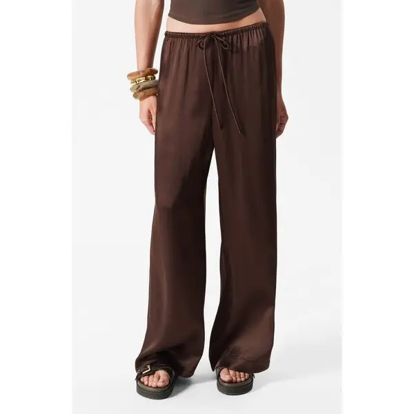 & Other Stories Didi Drawstring Wide Leg Pants