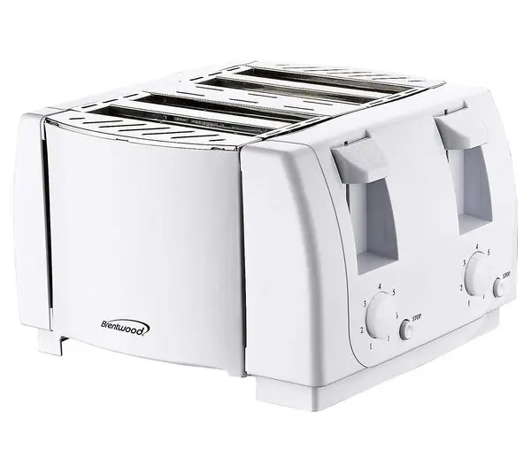 BRENTWOOD 4-slice Cool Touch Toaster