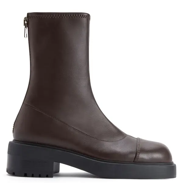 GIUSEPPE ZANOTTI Junney Combat Boots - Brown