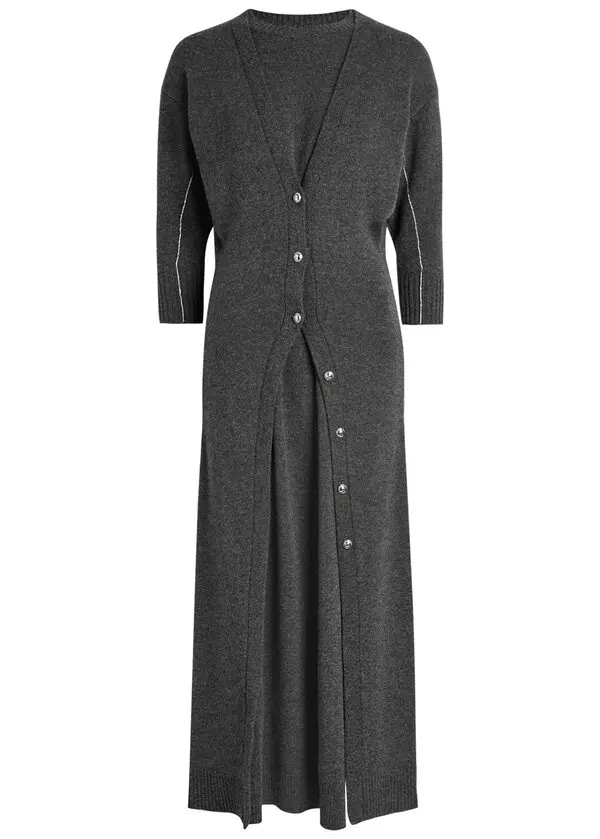 grey wool jumper dress Modest Jumper Dress main image 0