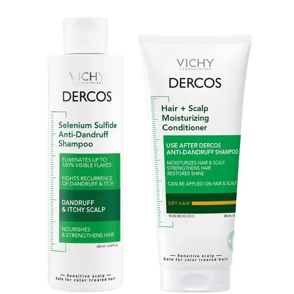 VICHY Dercos Anti-dandruff Shampoo And Conditioner Duo