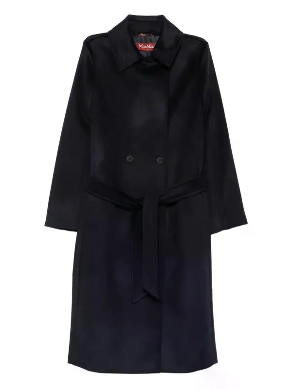 Max Mara Double-breasted Belted Coat