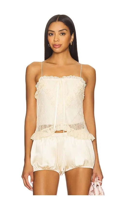 Alice + Olivia Alessia Crop Top