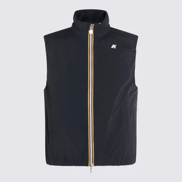 K-WAY Nylon Casual Jacket - Blue Depth