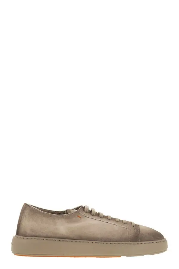 Santoni Suede Trainer