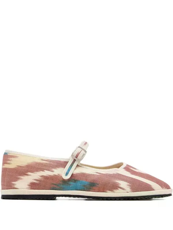 CAPULETTE Buckled Ballet Flats