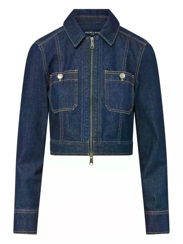 Veronica Beard Patty Denim Jacket - Blue