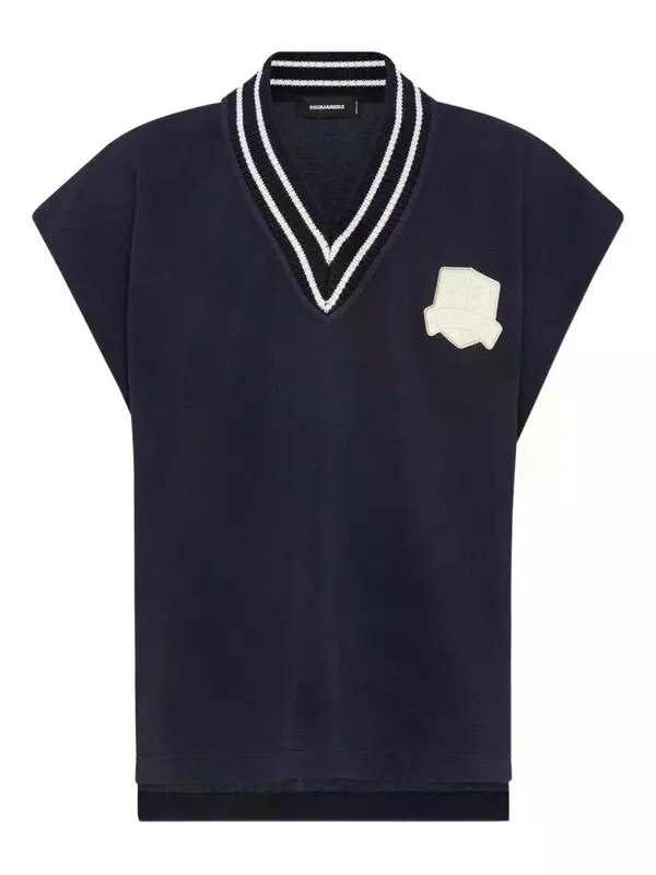 Dsquared2 Logo-embroidered Vest