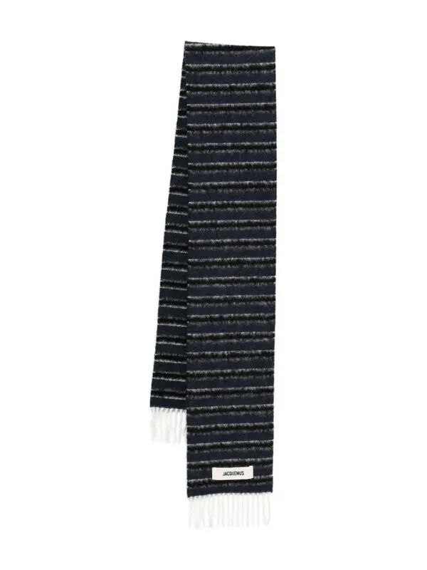 Jacquemus Rayures Striped Scarf