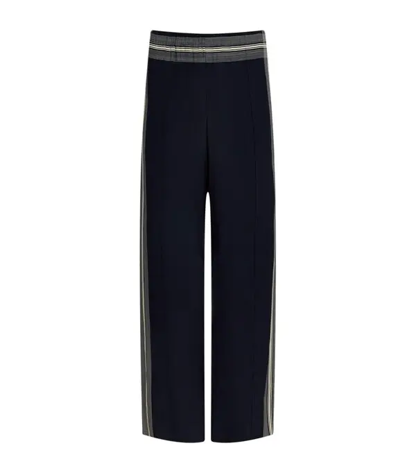 Vince Stripe Straight Trousers