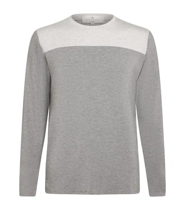 HOMEBODY Contrast Lounge Top