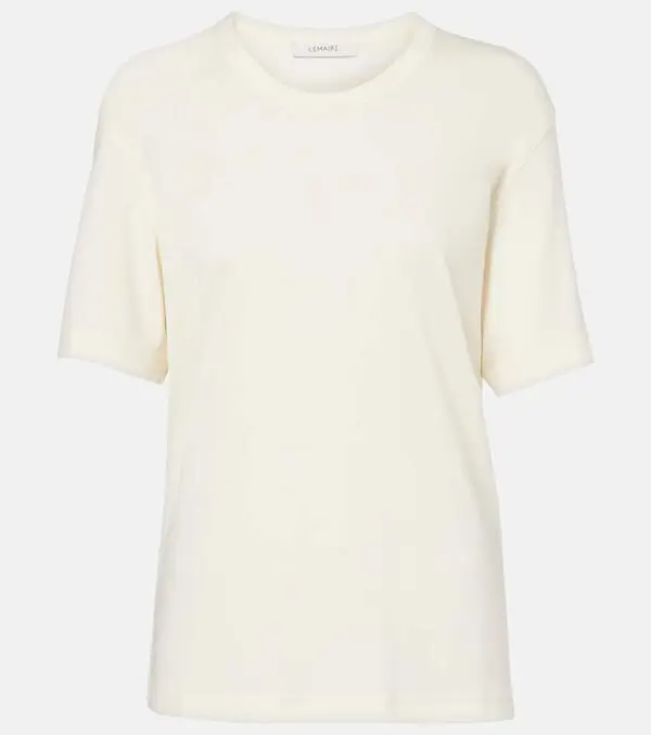LEMAIRE Cotton Jersey T-shirt - White