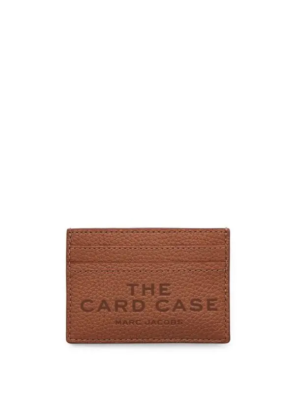 Marc Jacobs The Leather Card Case Accessories - Brown