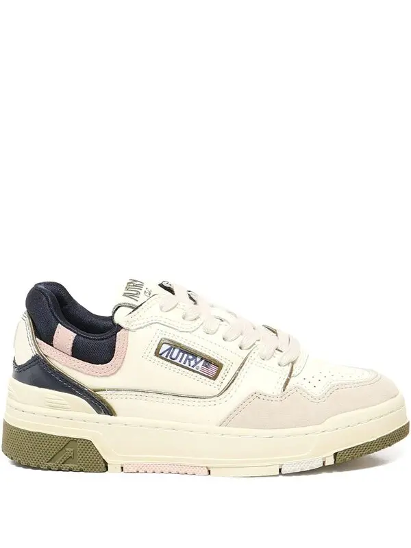 AUTRY Clc Low Multisue/col Sneakers - Wht/bluenight