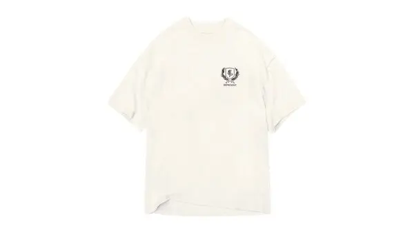 REPRESENT Crest T-shirt - Flat White