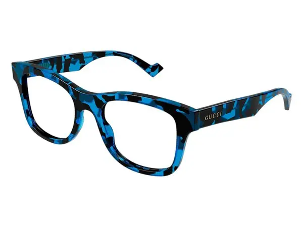 Gucci Square Spotted Eyeglasses